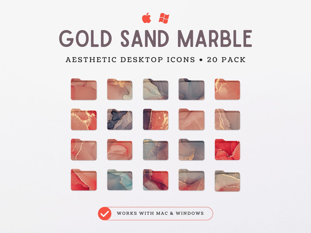 Aesthetic Desktop Folder Icons » Desktop Icons for Mac and Windows ...