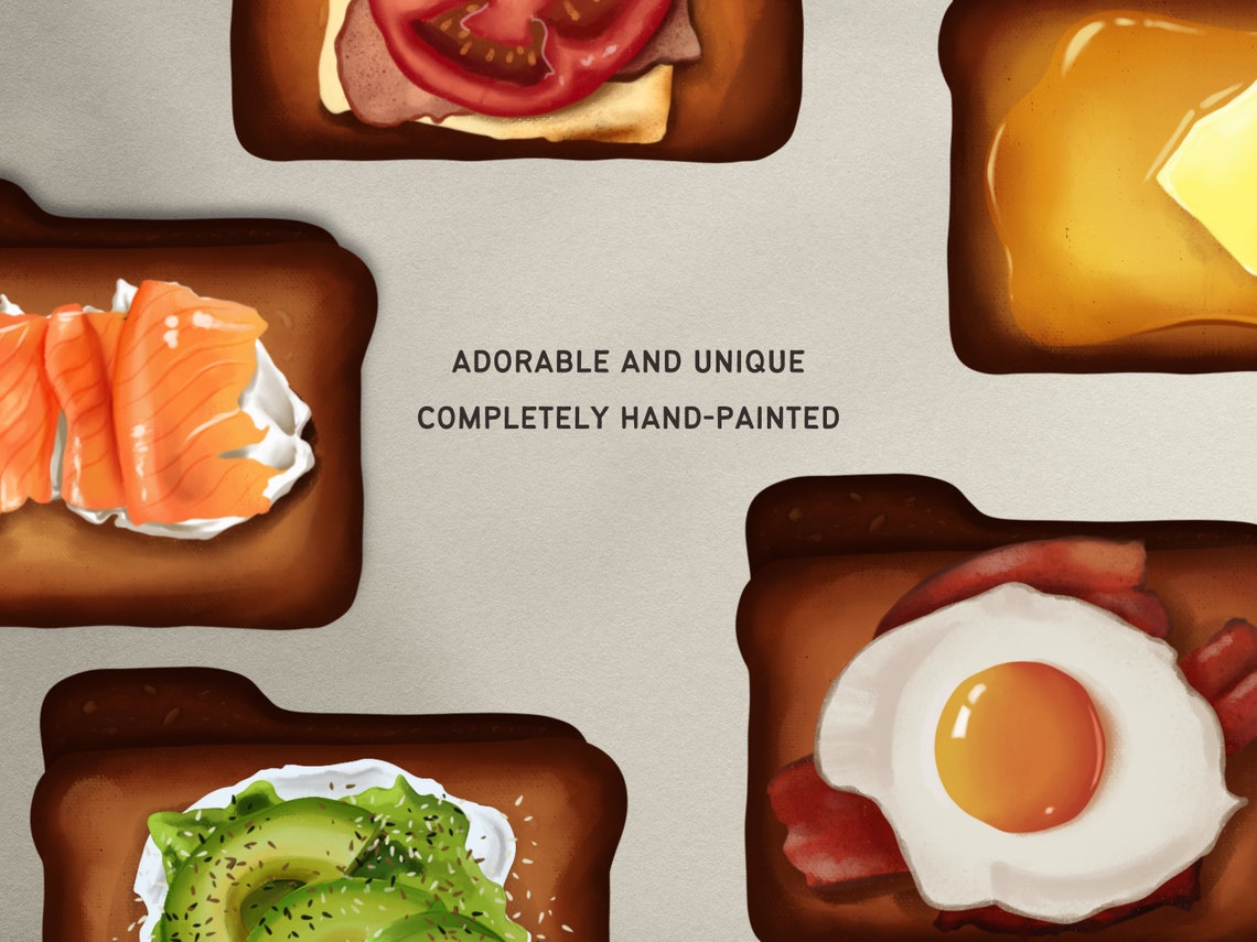 Toast Folder Icons for Mac and Windows » Cute Desktop Icons » PC Folder ...