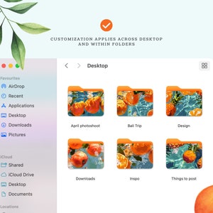 40 Fresh Fruit Desktop Folder Icons, Desktop Icons for Mac and Windows ...