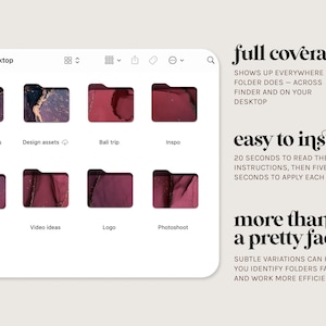 Dark Folder Icons » Desktop Icons for Mac and Windows » Luxe Folder ...