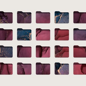 Dark Folder Icons » Desktop Icons for Mac and Windows » Luxe Folder ...