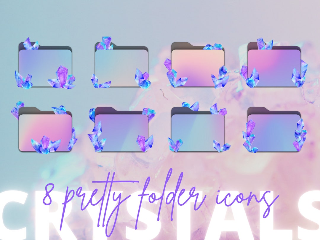 Desktop Folder Icons » Aesthetic Mac Folders » Boho Mac Folders ...