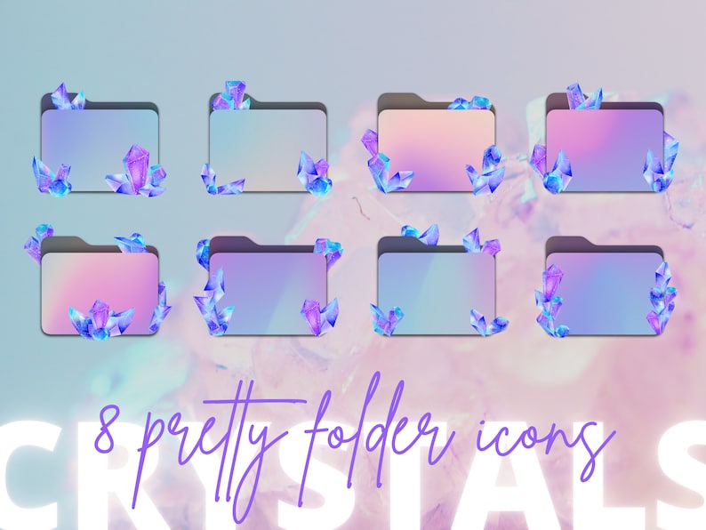 Desktop Folder Icons » Aesthetic Mac Folders » Boho Mac Folders ...