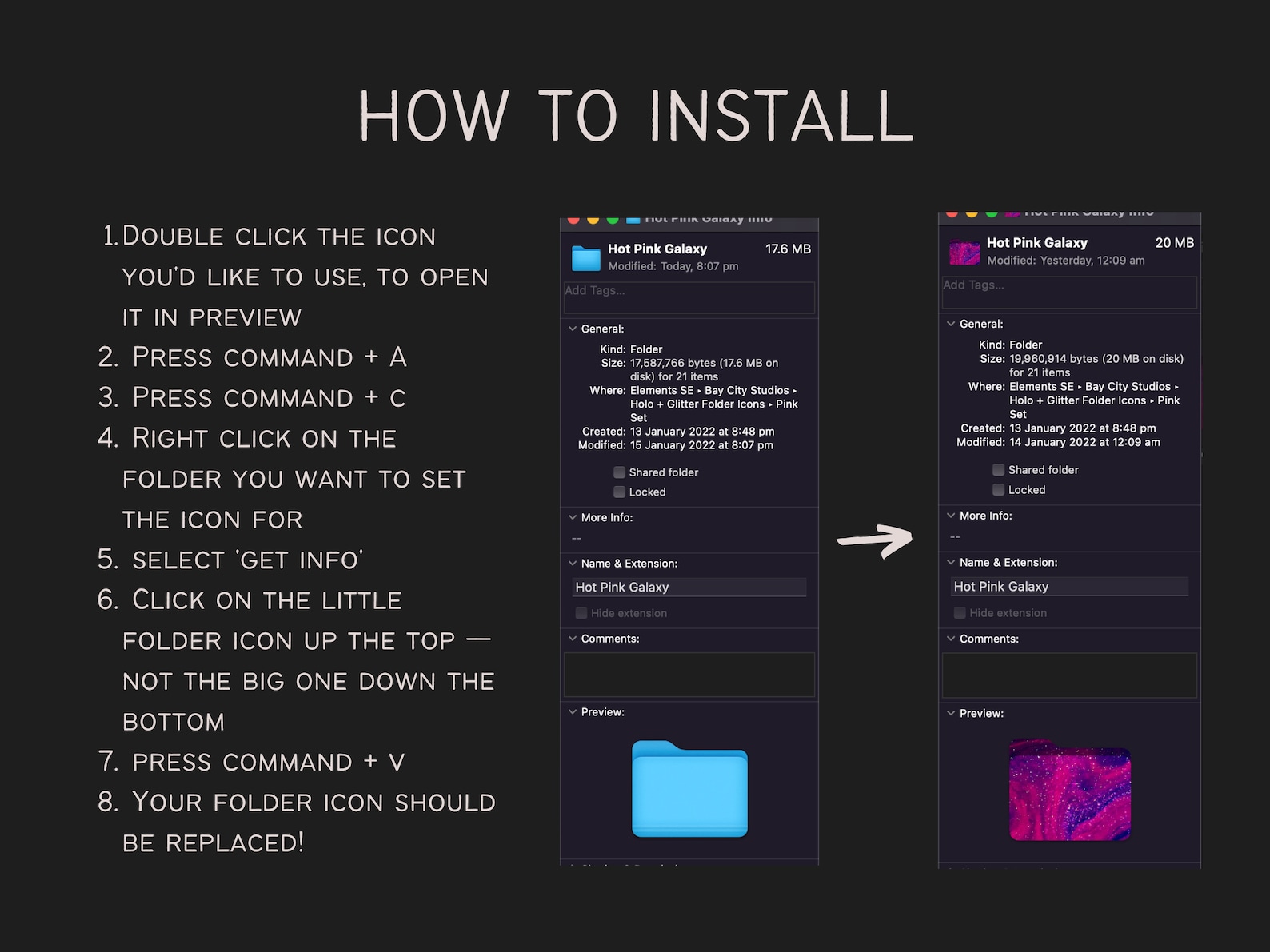 60 Pink and Purple Mac Folder Icons » Cute Desktop Customization ...