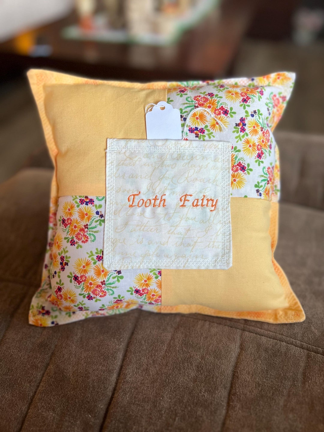 Tooth Fairy Pocket Pillow - Etsy
