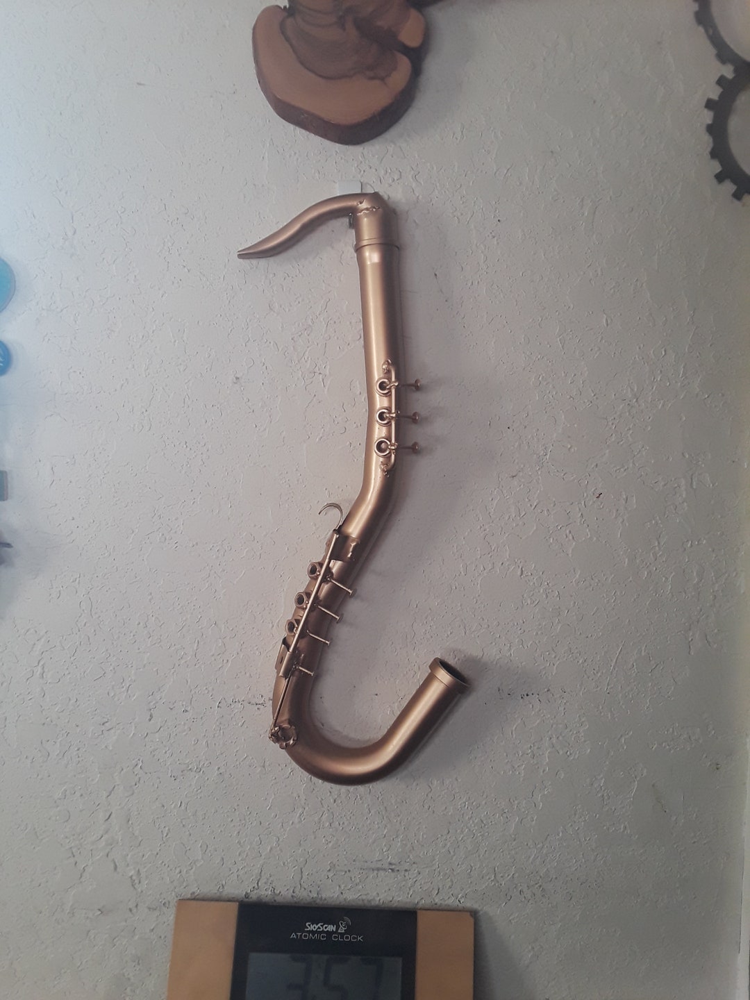 Recycled Metal Saxophone Horn Decoration - Etsy