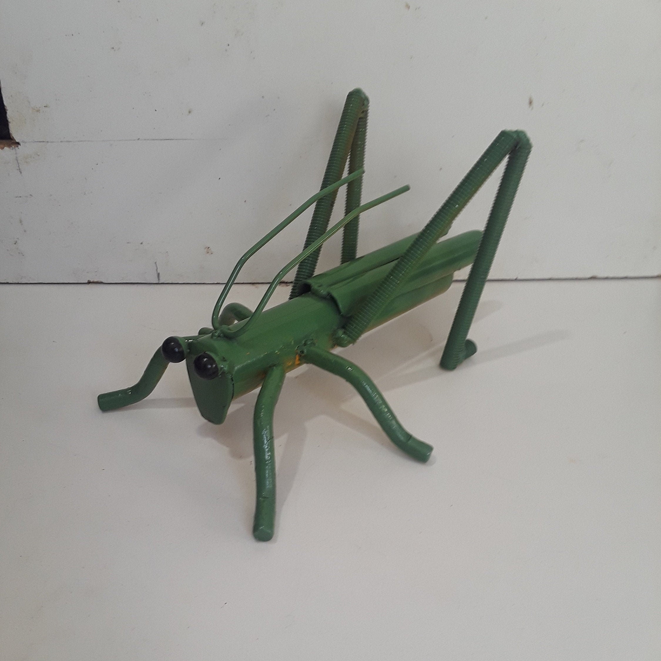 Recycled Scrap Metal Grasshopper - Etsy