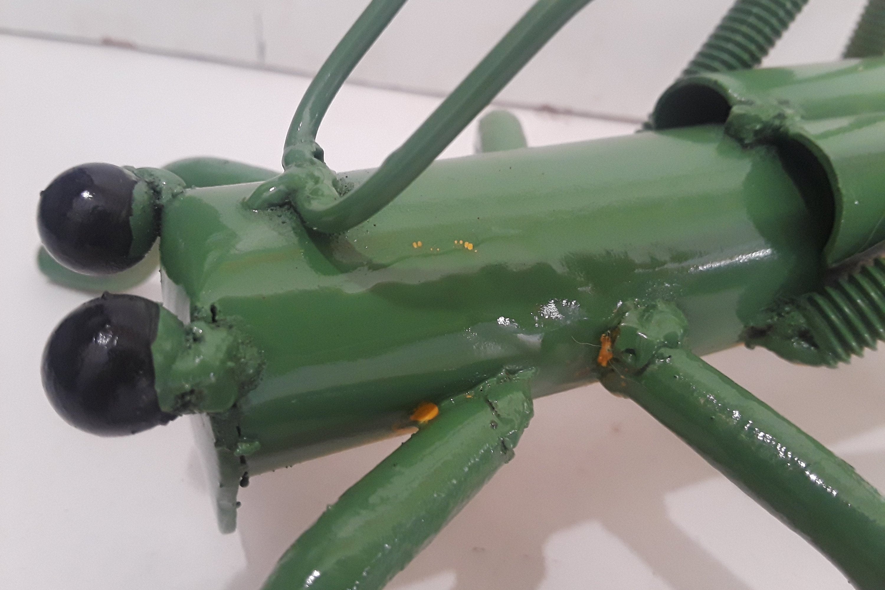 Recycled Scrap Metal Grasshopper - Etsy