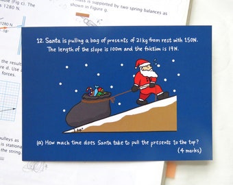 CHRISTMAS PRESENTS FORMULA Card Packs Funny Carrots Mince Pi Santa ...