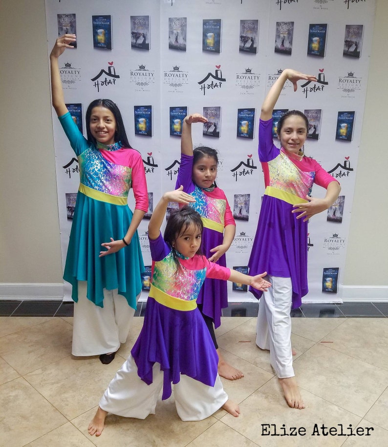 Lidia Dance Dress/ Elbow Peak Performance/ Danza Vestido/ Worship ...