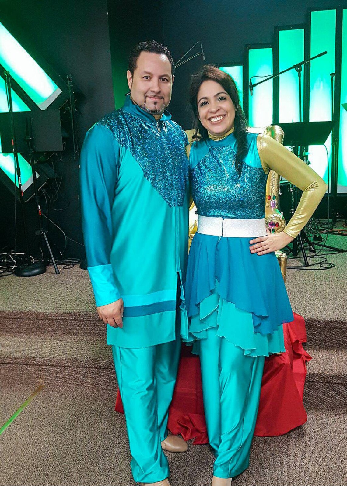 Oceans Dance Men Outfit/ Dance Tunic/ Long Sleeve Top With Pants ...