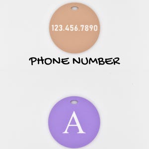 Personalized Bag Tag | Custom Name Charm for Purse or Luggage - Etsy