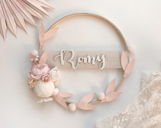 Flower Name Sign - Etsy