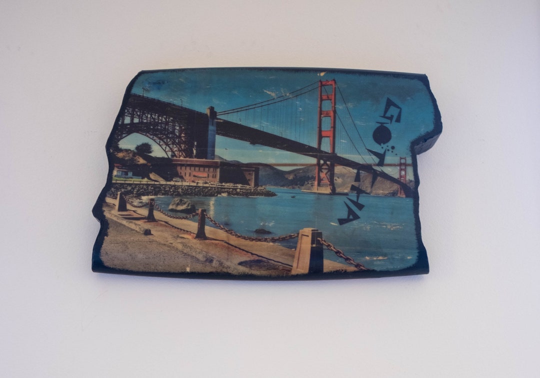 Surfboard Art / GOTCHA / Wall Art - Etsy