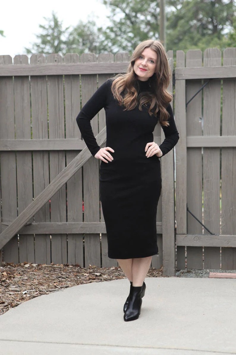 Nikko Top & Dress Sewing Pattern Sizes 0-18 True Bias - Etsy