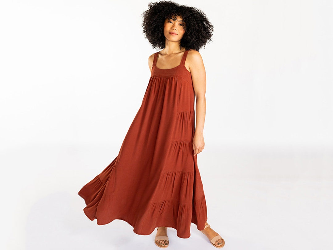 Marcel Dress and Tank Top Sewing Pattern Sz 0-30 Chalk & - Etsy