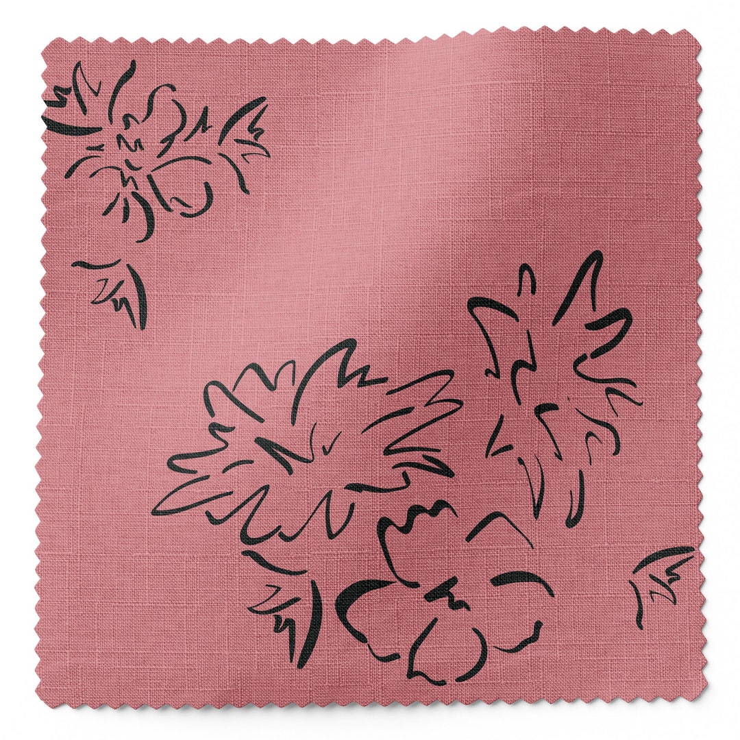 Floral Ecovero Viscose Rayon Fabric in Empower - Etsy