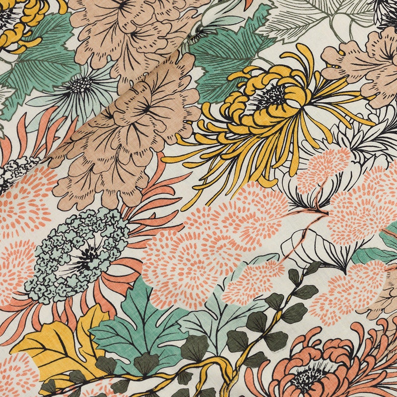 Large Print Fabric - Etsy