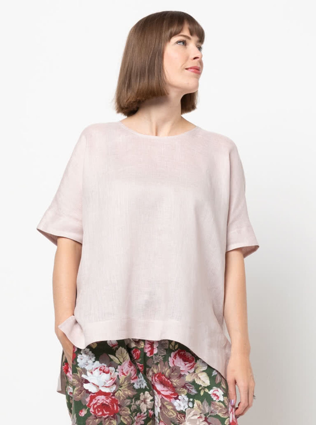 Betty Woven Tunic Sewing Pattern by Style Arc, US Sizes 0-26, Relaxed ...