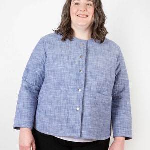 Tamarack Jacket Sewing Pattern by Grainline Studios Patterns | Plus ...