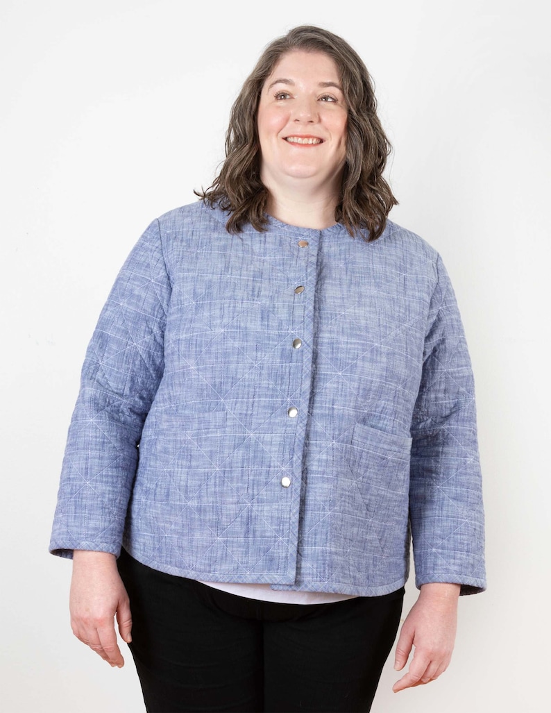 Tamarack Jacket Sewing Pattern by Grainline Studios Patterns | Plus ...