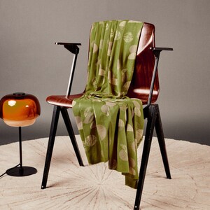 Swishy Viscose Challis Fabric in Jane Matcha by Atelier Brunette ...