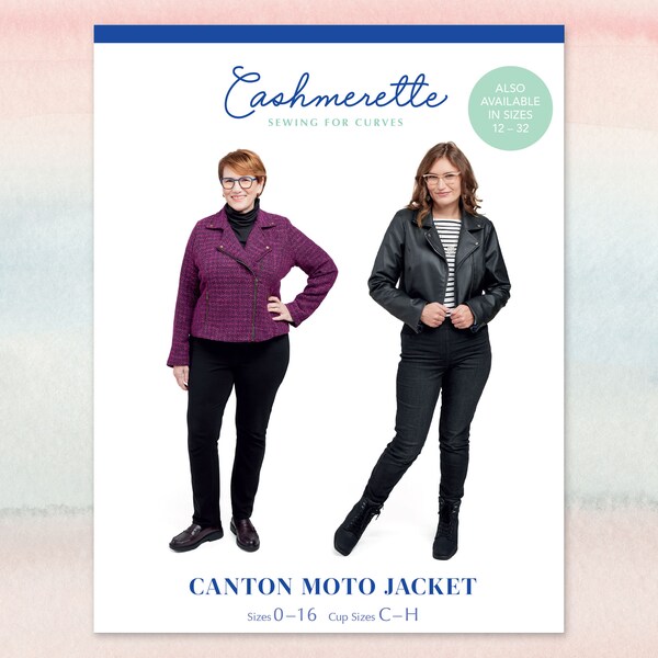 Moto Jacket Sewing Pattern - Etsy
