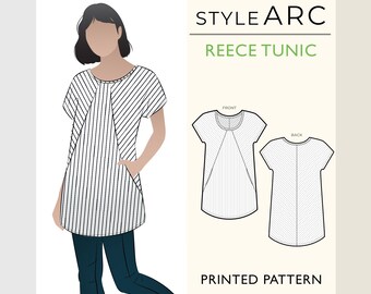 Studio Tunic Sewing Pattern - Etsy