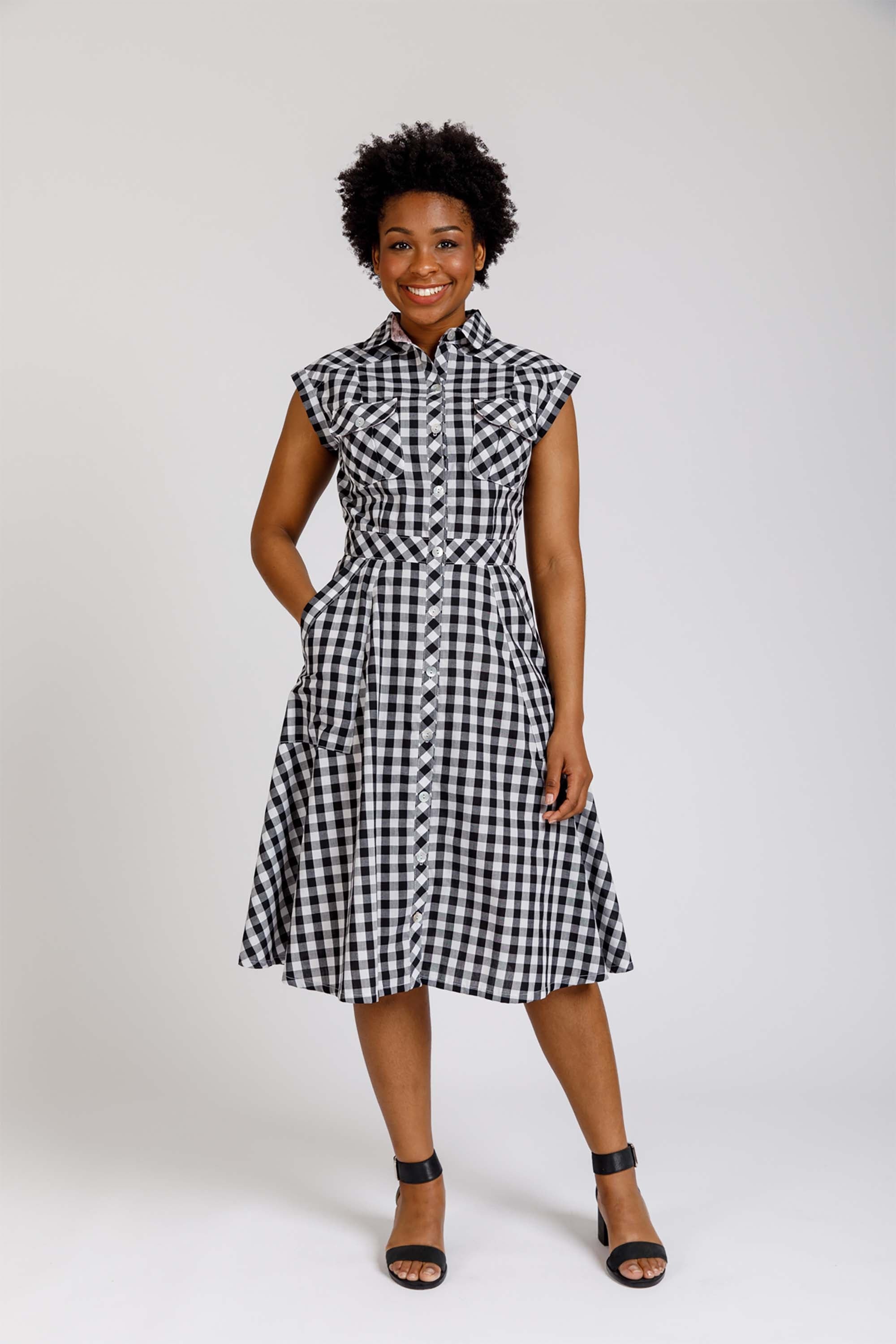 Matilda Dress Sewing Pattern by Megan Nielsen Patterns | Sizes 0-20 - Etsy