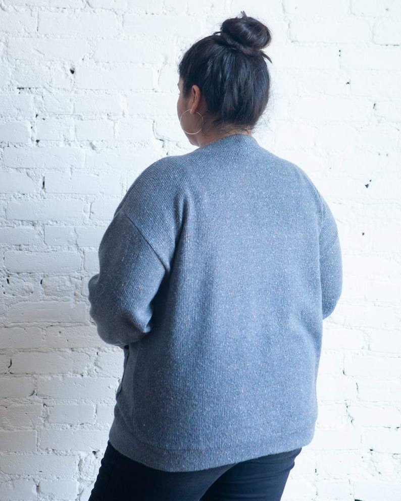 Marlo Sweater Sewing Pattern | Plus Sizes 14-30 | True Bias | Cardigan ...