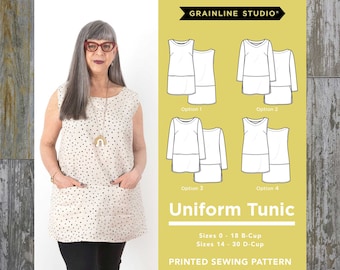 Studio Tunic Sewing Pattern - Etsy