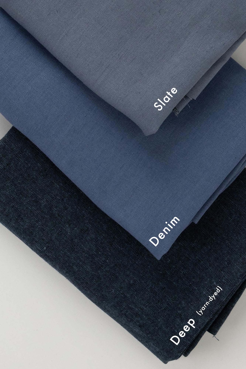 Lightweight Linen Rayon Blend Fabric for Apparel in 20+ Colors, Yarn ...