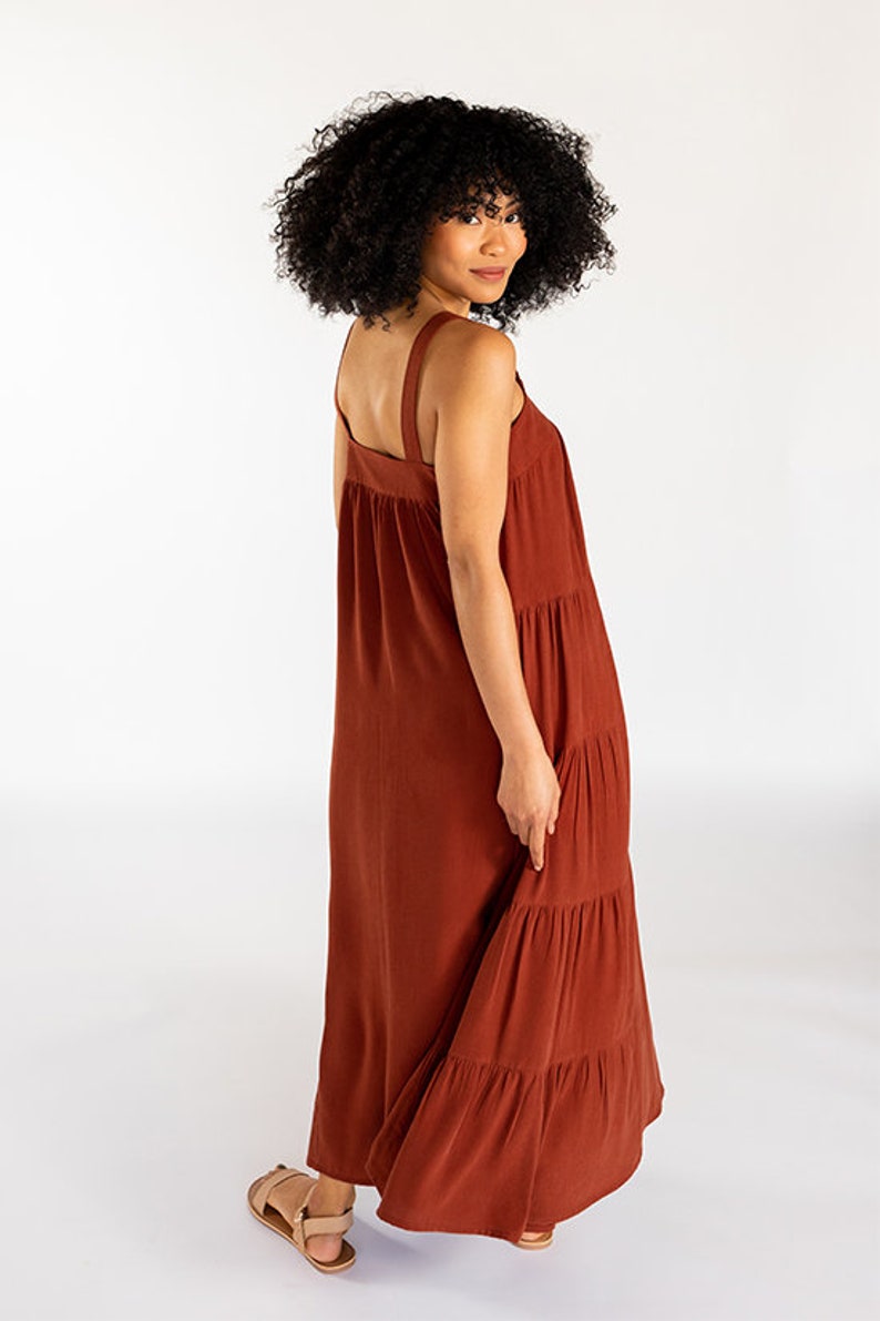 Marcel Dress and Tank Top Sewing Pattern by Chalk & Notch (sizes 0-30 ...