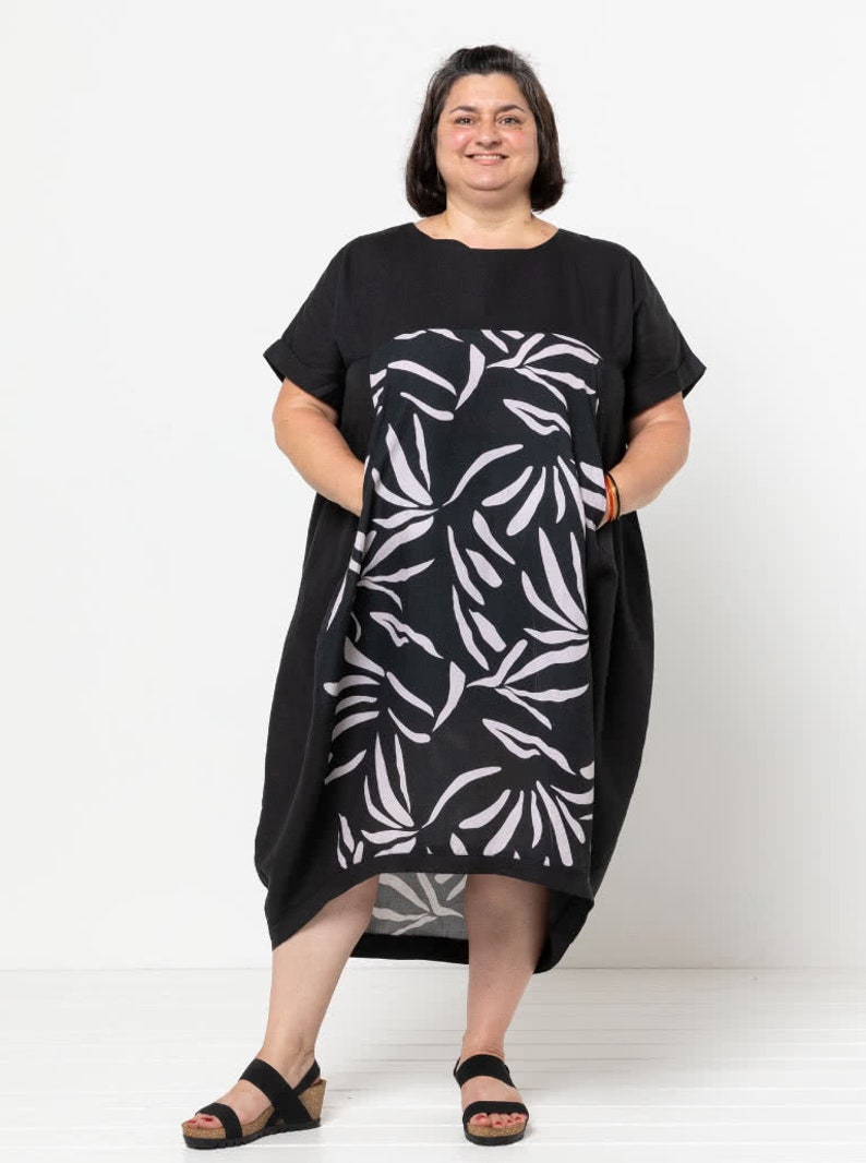 Sydney Cocoon Dress Sewing Pattern, Style Arc, US Sizes 0-26 - Etsy