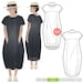 Sydney Designer Dress Sewing Pattern by Style Arc, US Sizes 0-26 ...