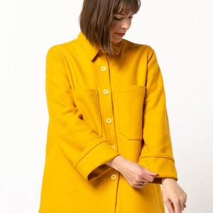 Logan Shacket Jacket/shirt by Style Arc, US Sizes 0-18, Shirt Style ...