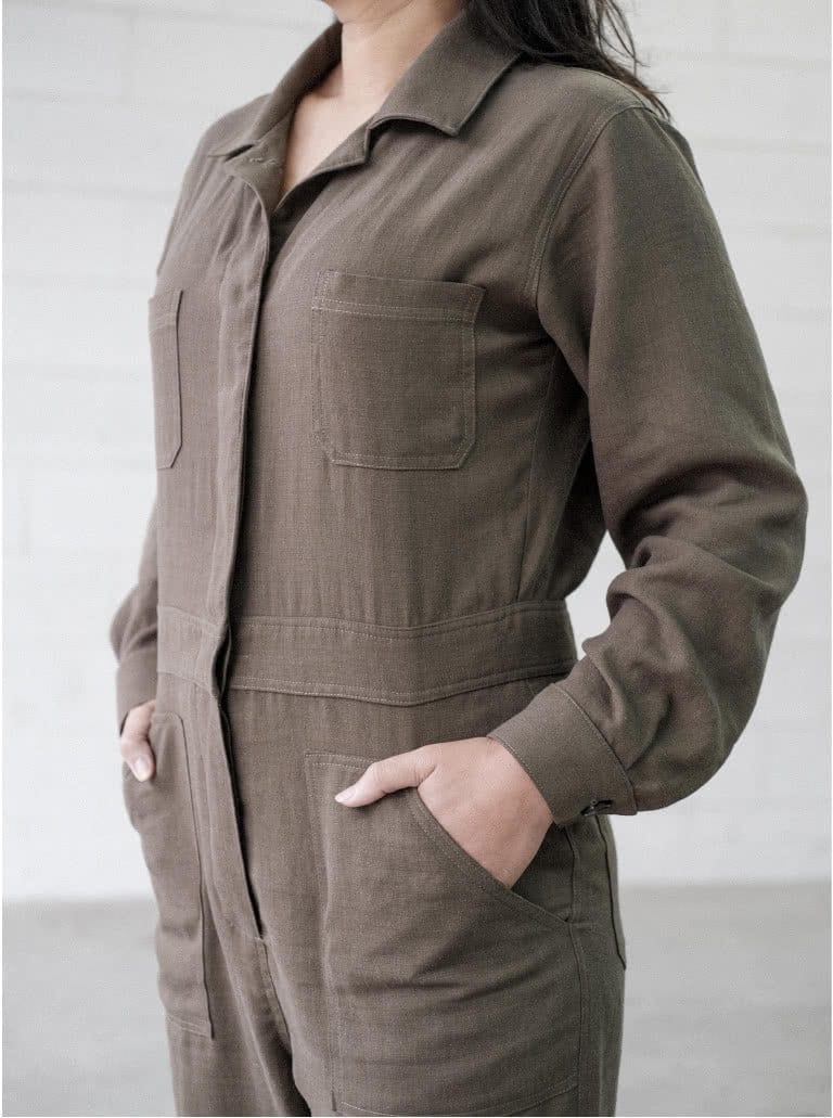 Melrose Boiler Suit Sewing Pattern by Style Arc, (US Sizes 0-26) - Etsy