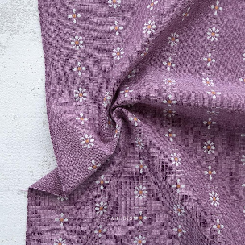 Colorful Cotton Daisies Fabrics by Fableism, 45" Wide, 4 Oz - Etsy