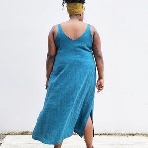 Sauvie Sundress Sewing Pattern| Plus Size 16-34 | Sew House Seven | V-neck Sundress With ...