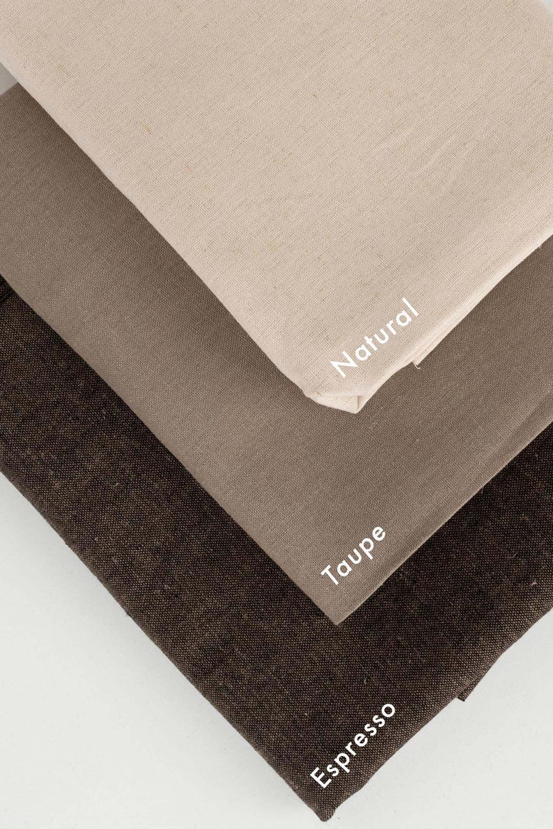 Lightweight Linen Rayon Blend Fabric for Apparel in 20+ Colors, Yarn ...