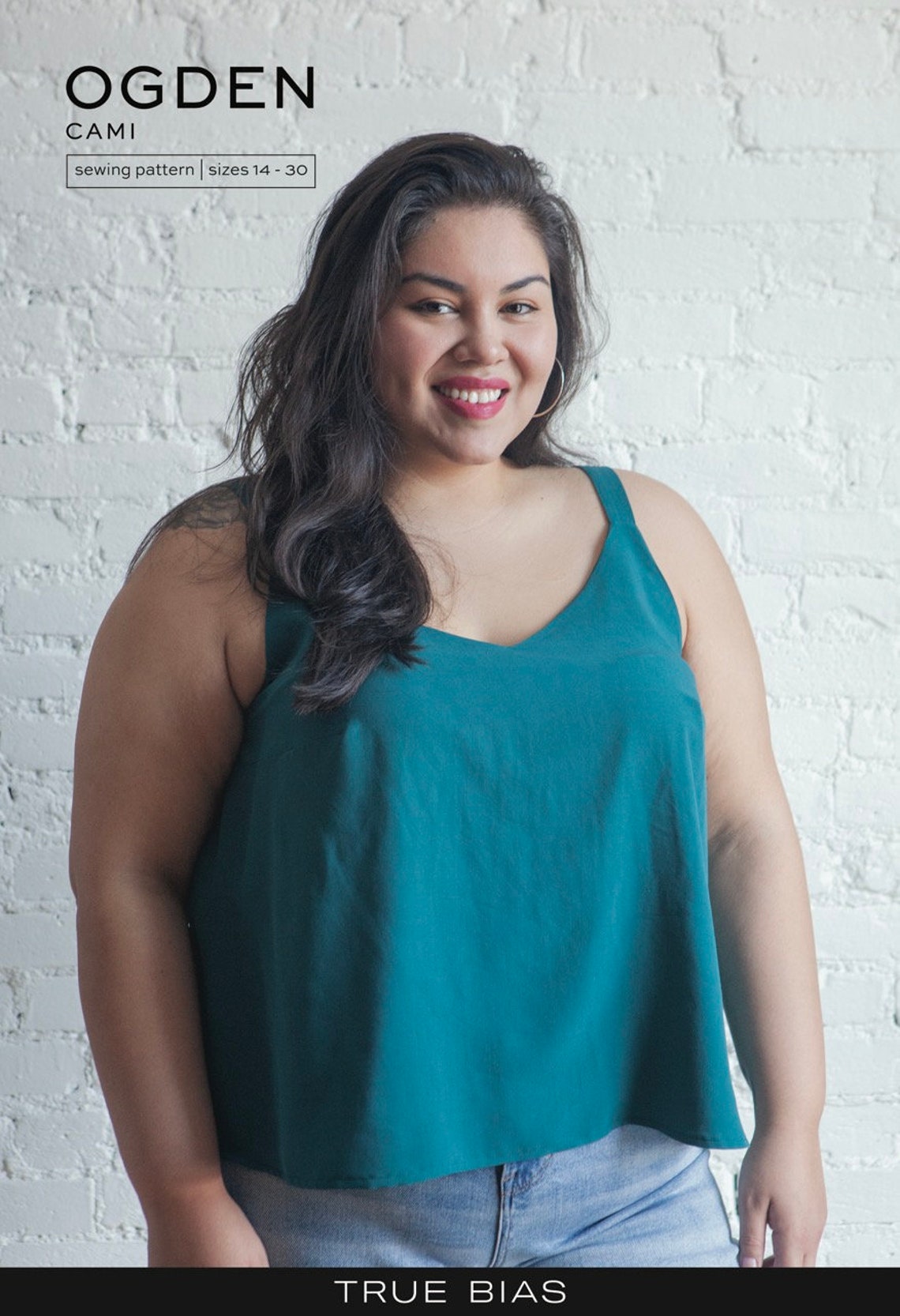 Ogden Cami Sewing Pattern Plus Sizes 14-30 True Bias - Etsy