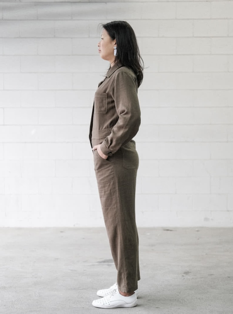Melrose Boiler Suit Sewing Pattern by Style Arc, (US Sizes 0-26) - Etsy