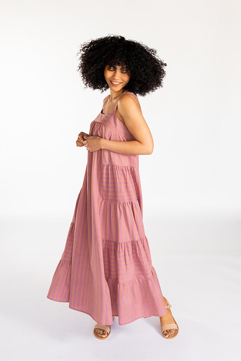 Marcel Dress and Tank Top Sewing Pattern by Chalk & Notch (sizes 0-30 ...