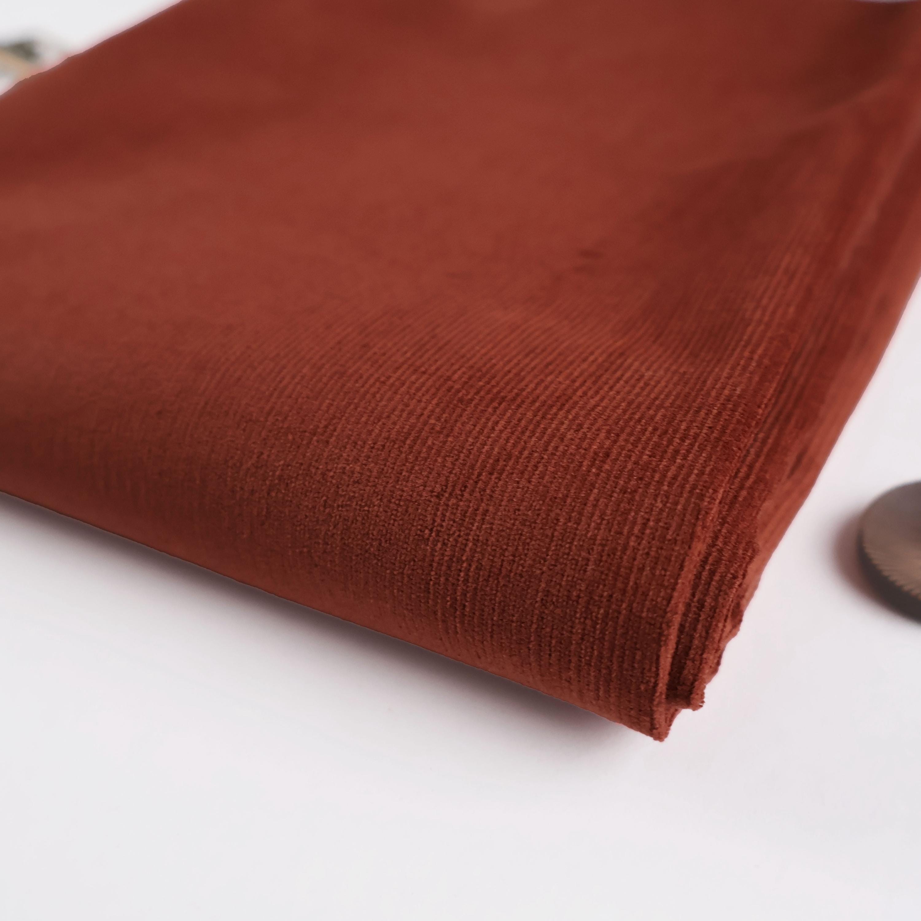 Stretch Needlecord Corduroy Fabric for Garments in 11 Colors, Cotton ...