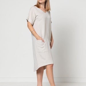 Adeline Designer Dress Sewing Pattern by Style Arc, US Sizes 0-26, Easy ...