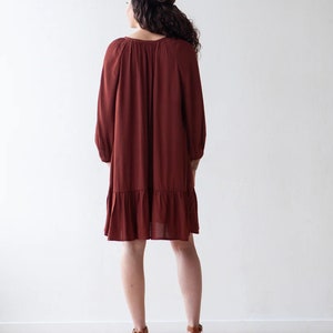 Roscoe Blouse & Dress Sewing Pattern | Sizes 0-18 | True Bias | Poet's ...