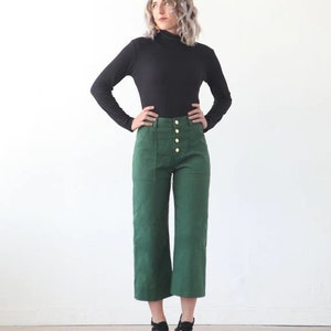 Lander Pant Sewing Pattern | Sizes 0-18 | True Bias | Button Fly, High ...