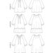 Roscoe Blouse & Dress Sewing Pattern | Sizes 0-18 | True Bias | Poet's ...