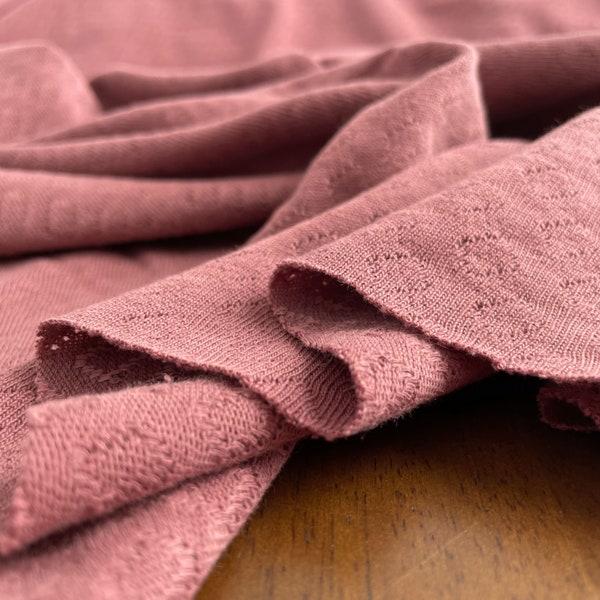 Pointelle Fabric - Etsy