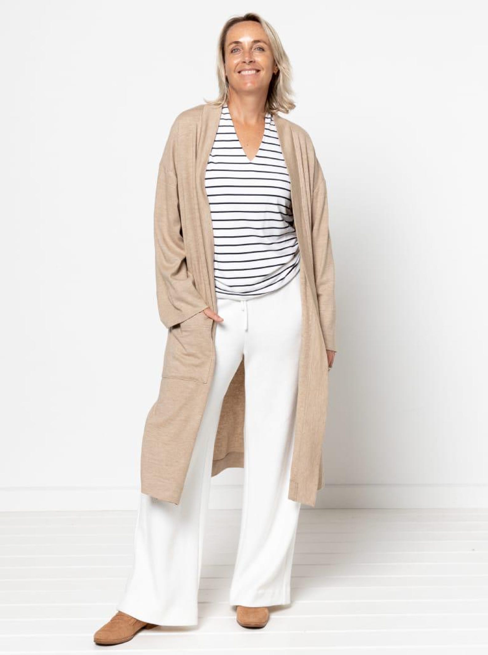 Como Knit Pants Sewing Pattern by Style Arc, US Sizes 0-26, Comfortable ...
